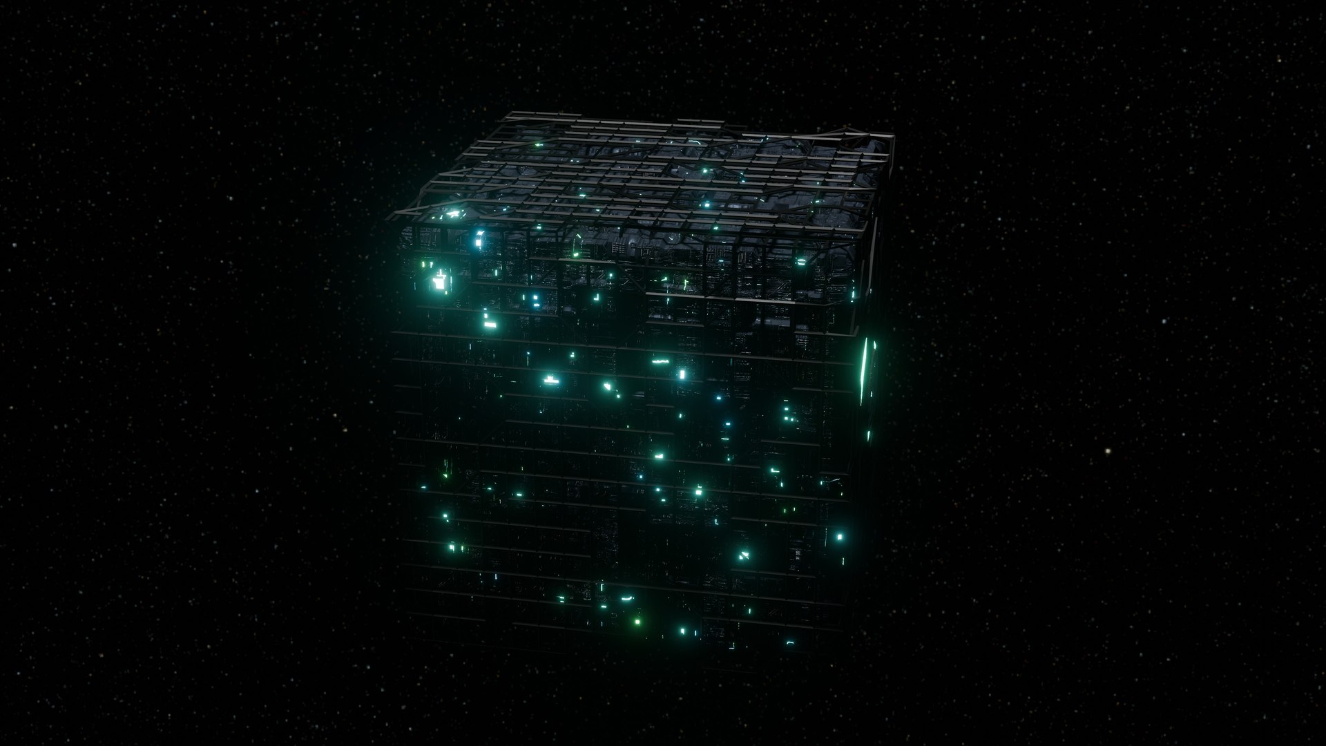 3D Borg Cube Model - TurboSquid 2219633