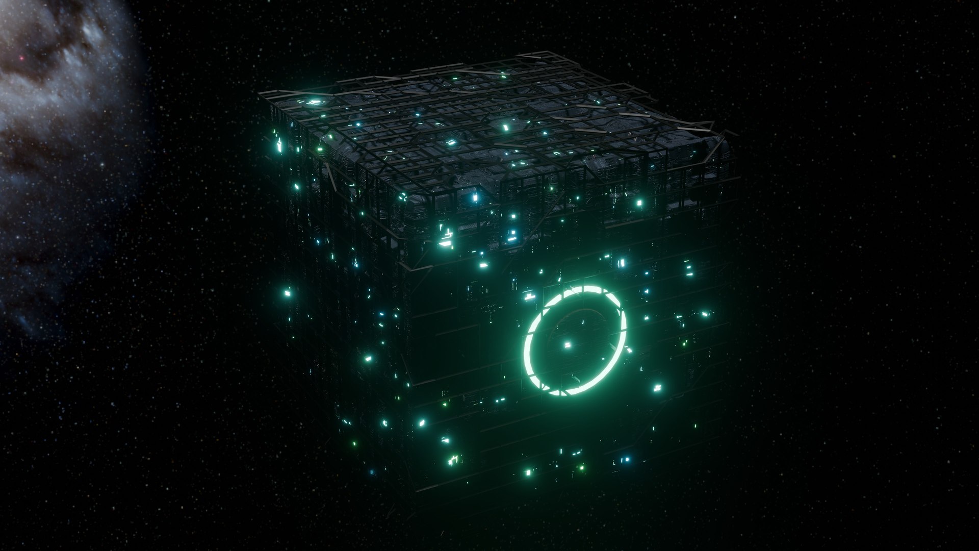 3D Borg Cube Model - TurboSquid 2219633