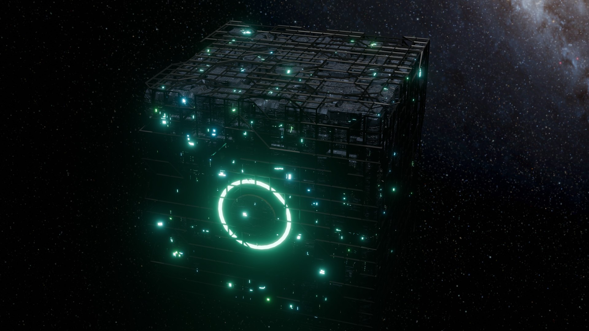 3D Borg Cube Model - TurboSquid 2219633