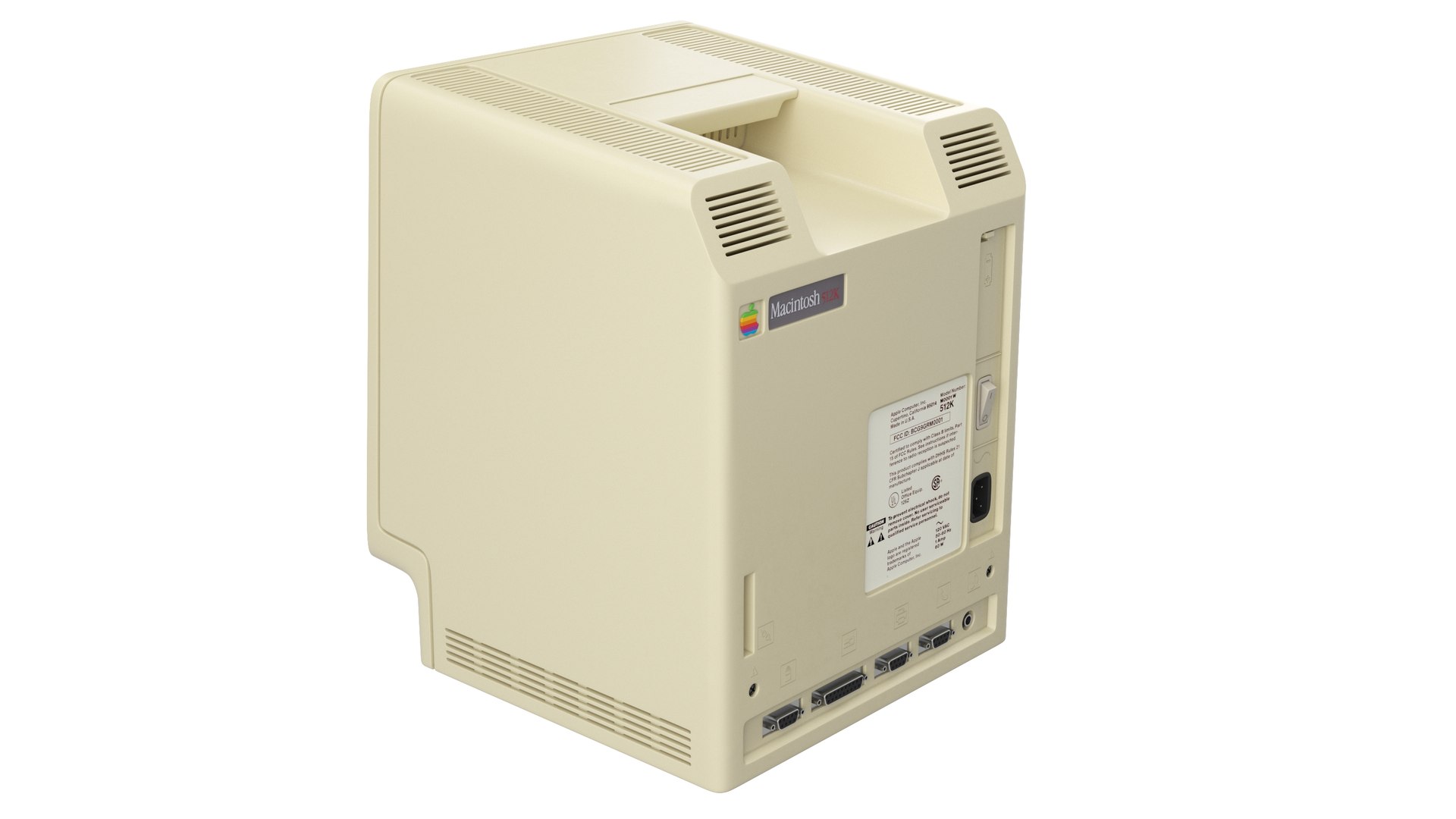 3D Macintosh 128K - TurboSquid 2082673