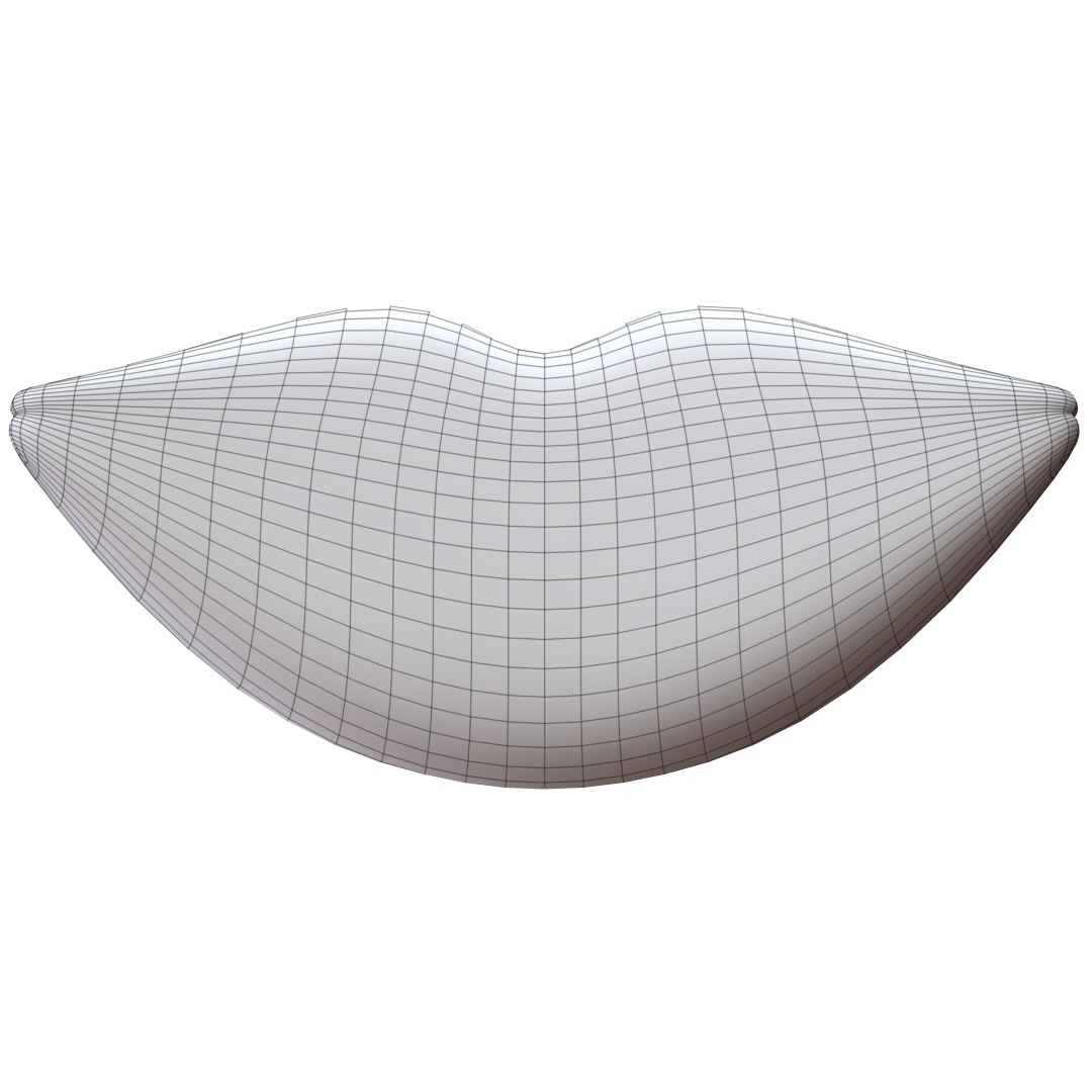 3D Lips Mouth - TurboSquid 1648204