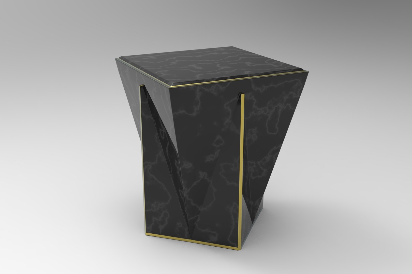 3D Prisma Side Table Model - TurboSquid 1868596