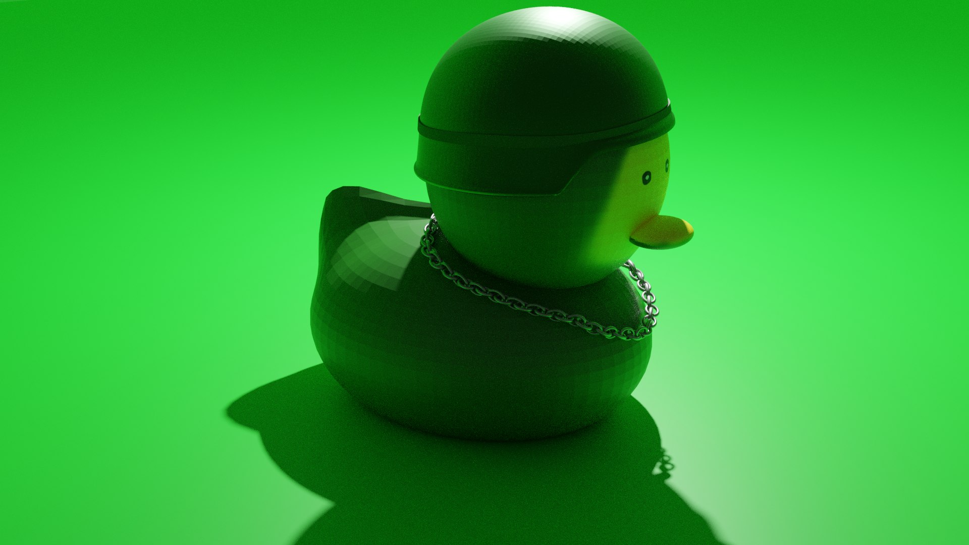 Military Duck 3D Model - TurboSquid 2053682