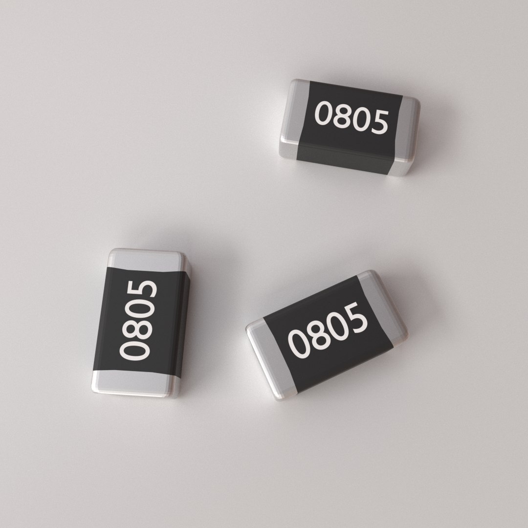 Smd Resistor 3D Model - TurboSquid 1532464
