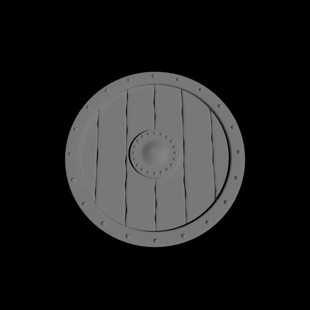 Viking Shield Model - TurboSquid 1164016