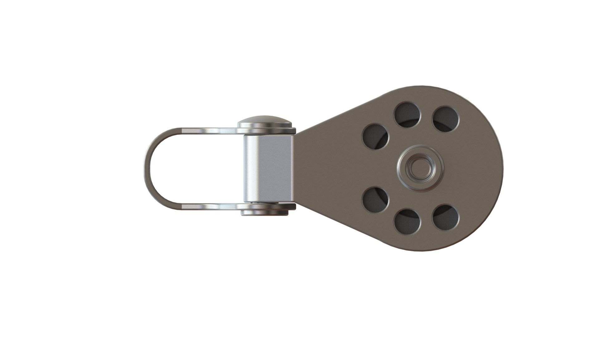 3D Triple Pulley Block 6mm Rope - TurboSquid 2025048