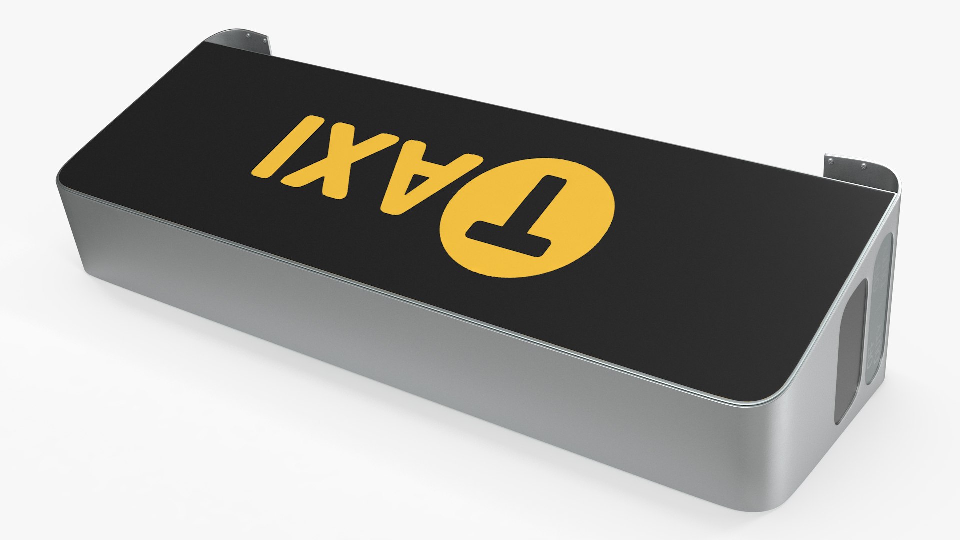 3D Taxi Sign Black - TurboSquid 2028388