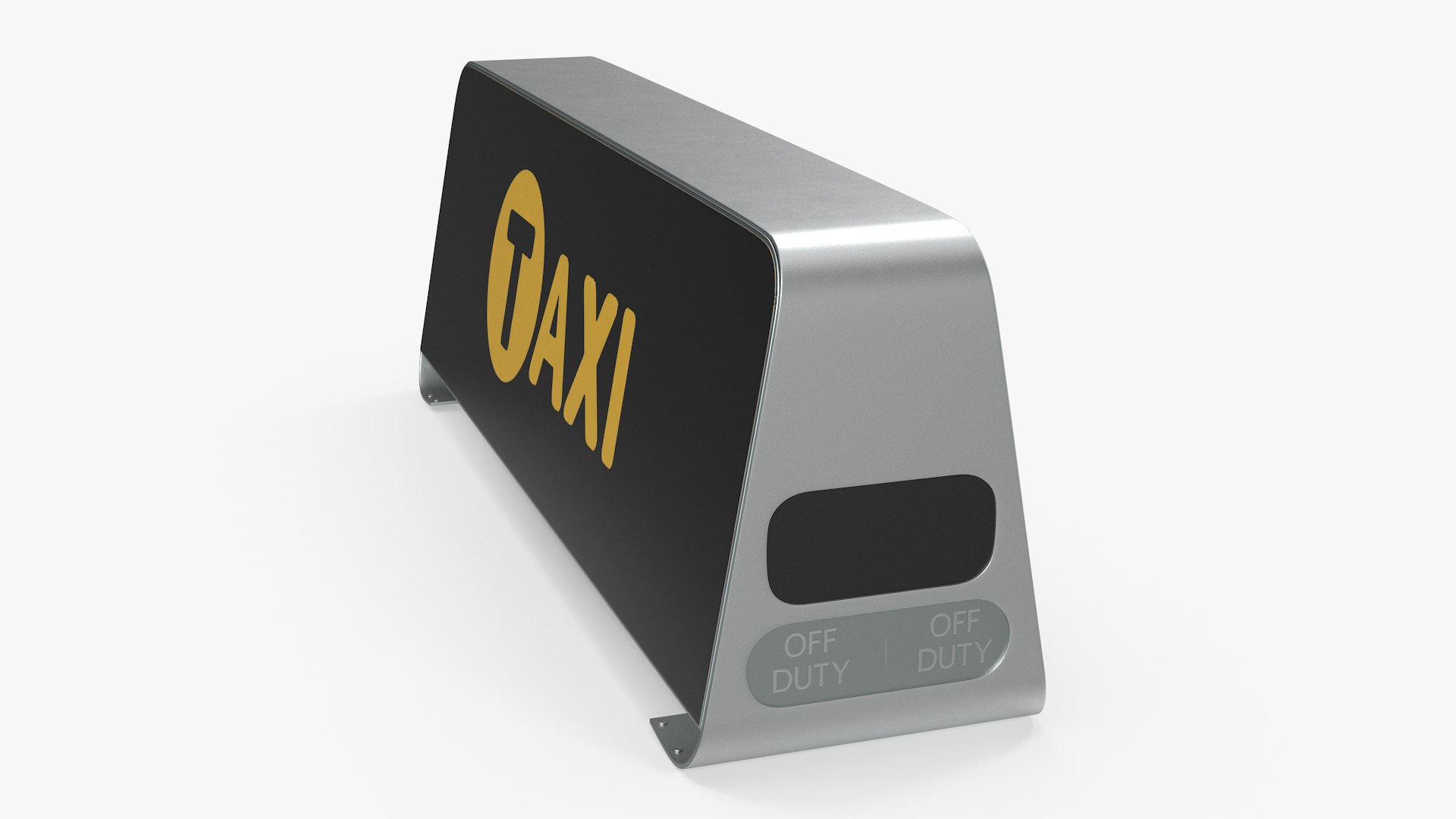 3D Taxi Sign Black - TurboSquid 2028388