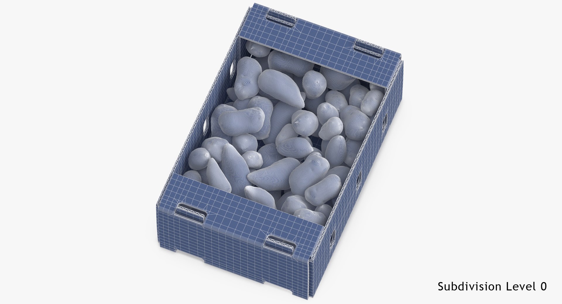 3D Model Cardboard Box 01 Sweet - TurboSquid 1424373