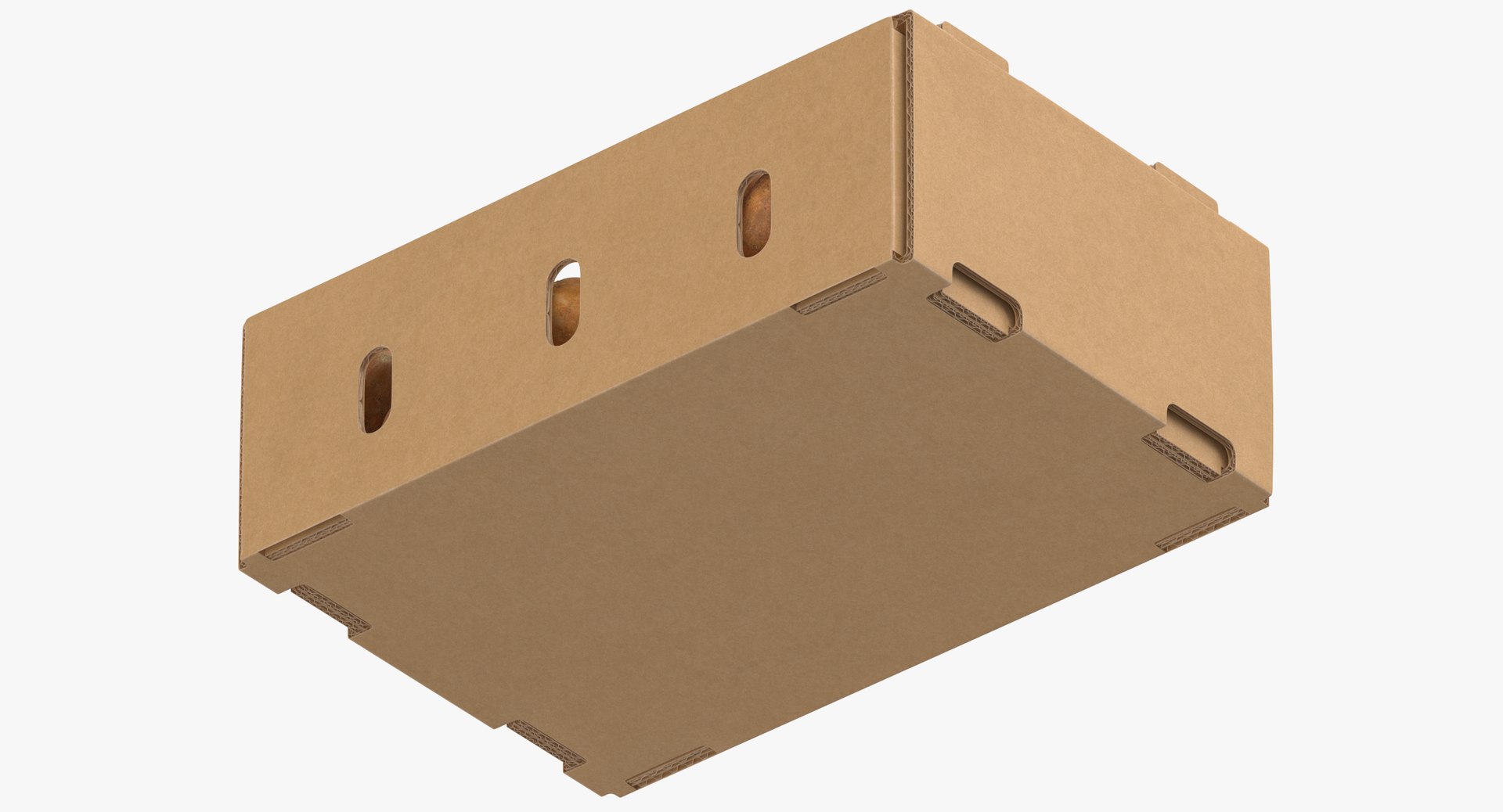 3D Model Cardboard Box 01 Sweet - TurboSquid 1424373