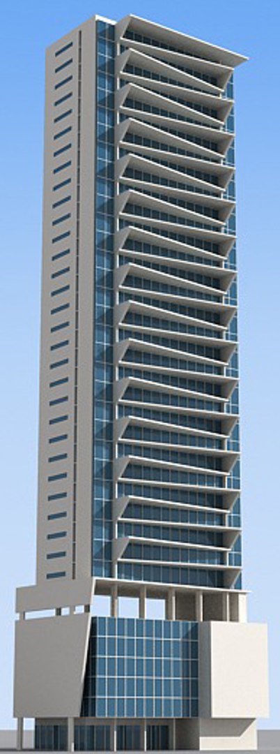 3d model building 04