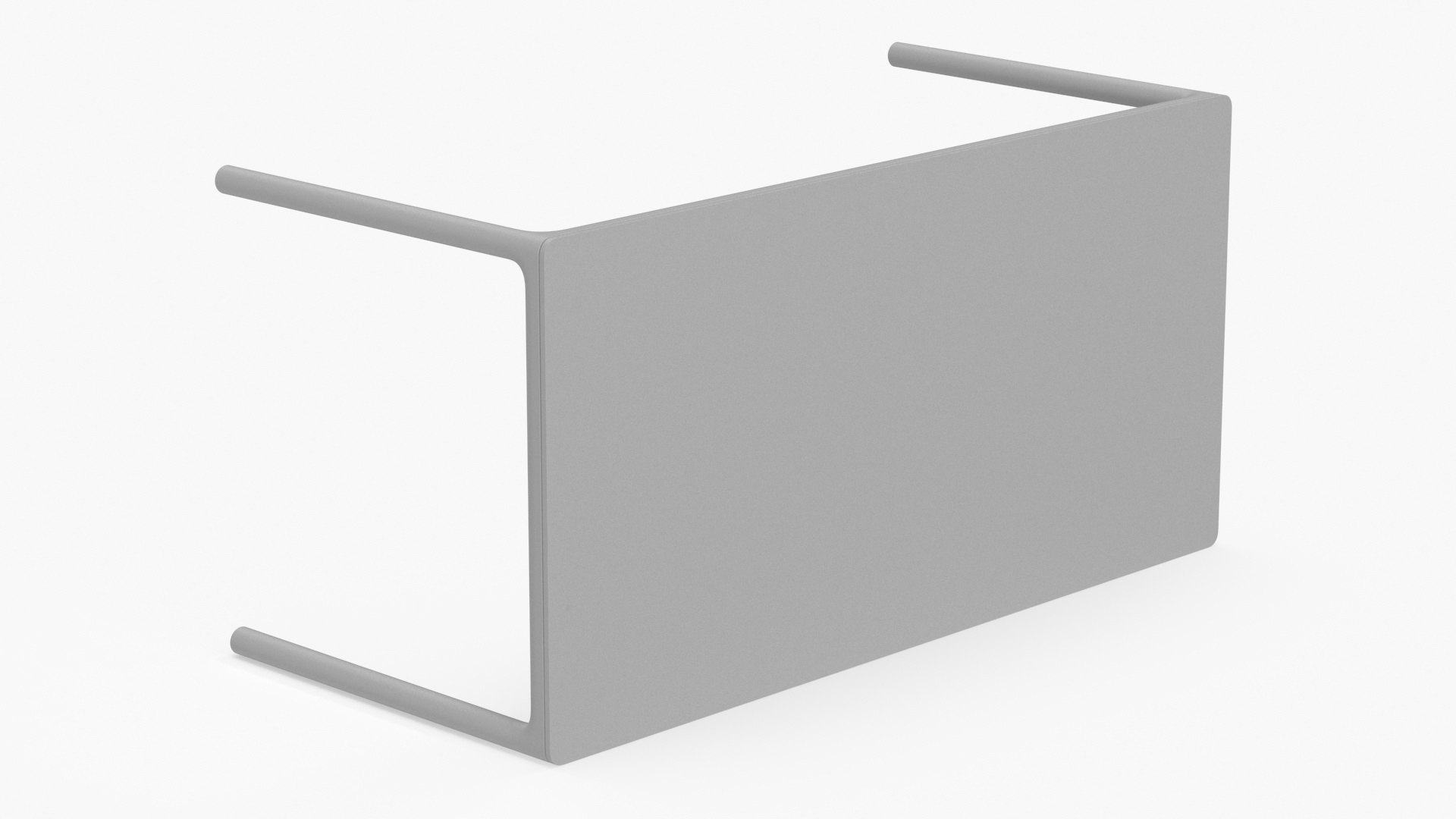 Modern Minimalist Rectangular Dining Table Model - TurboSquid 2248685