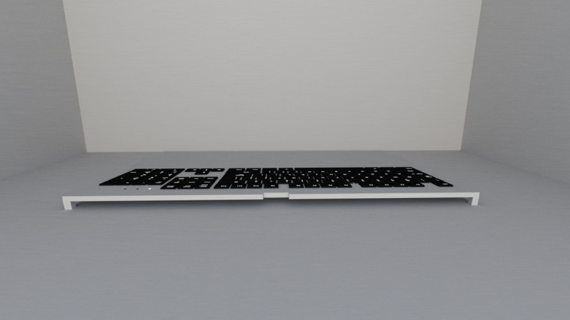 Computer Keyboard 3d Model