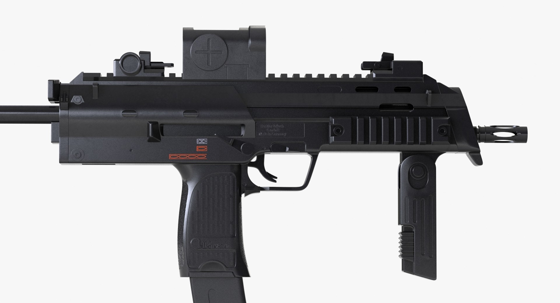 3d Mp7 Heckler Koch Model