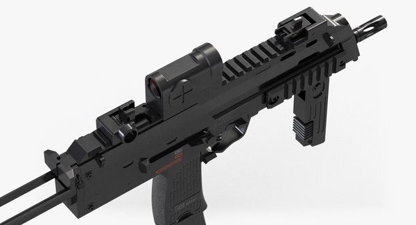 3d mp7 heckler koch model
