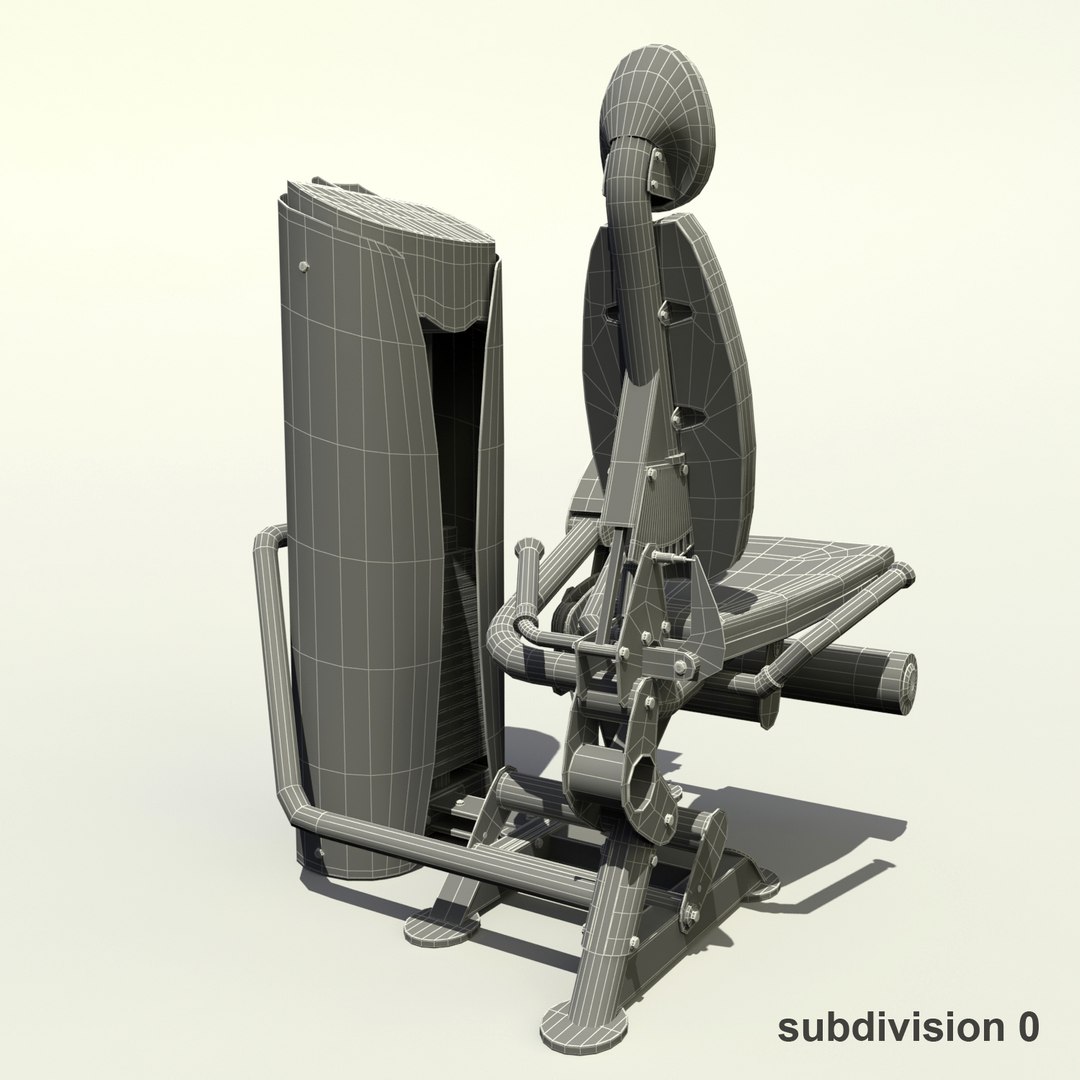 Leg Extension 3d Model