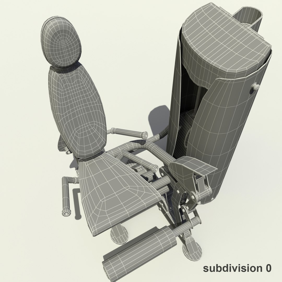 Leg Extension 3d Model