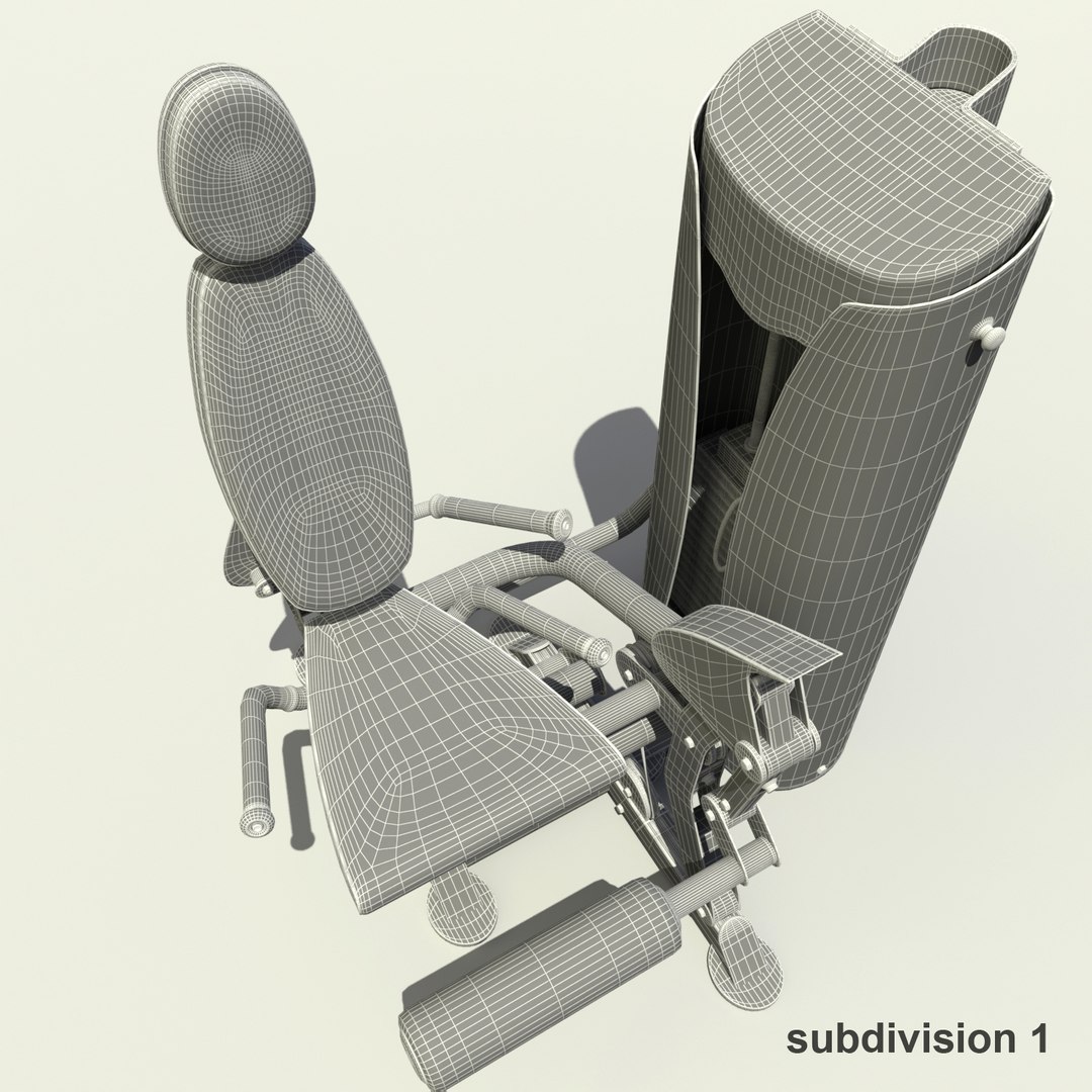 Leg Extension 3d Model