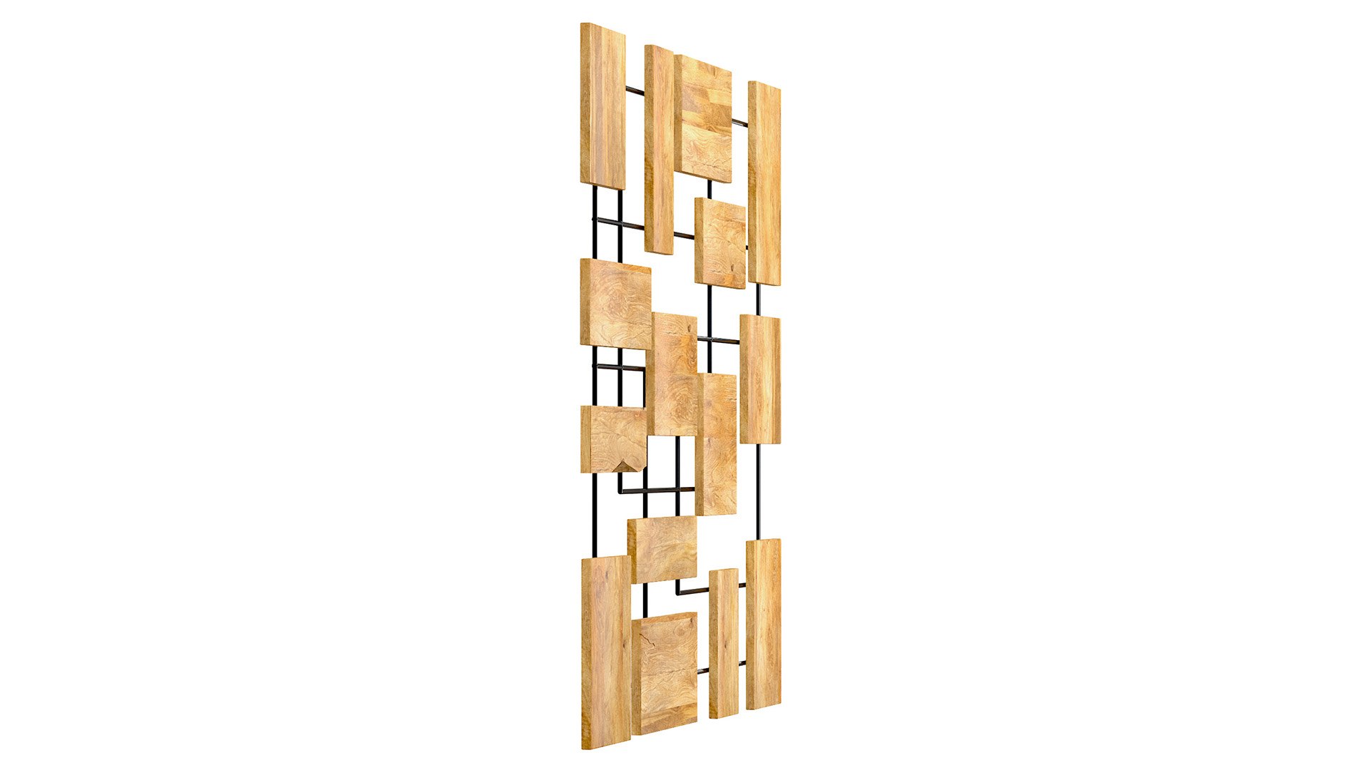 Decorative Wall Panel With Mango Wooden Elements 3D Model - TurboSquid ...