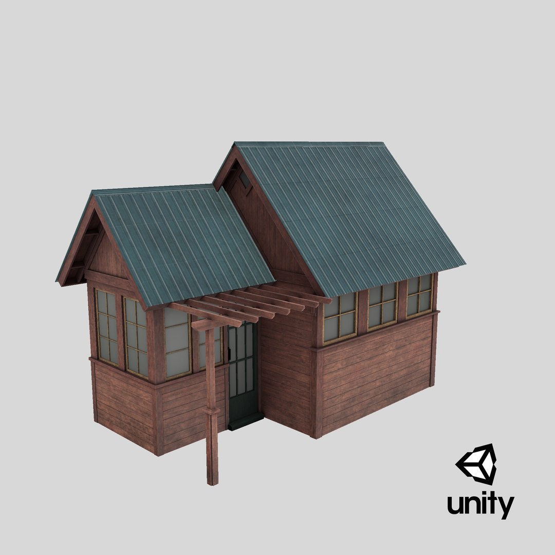 3D Garden Cabin 2 - TurboSquid 1946192