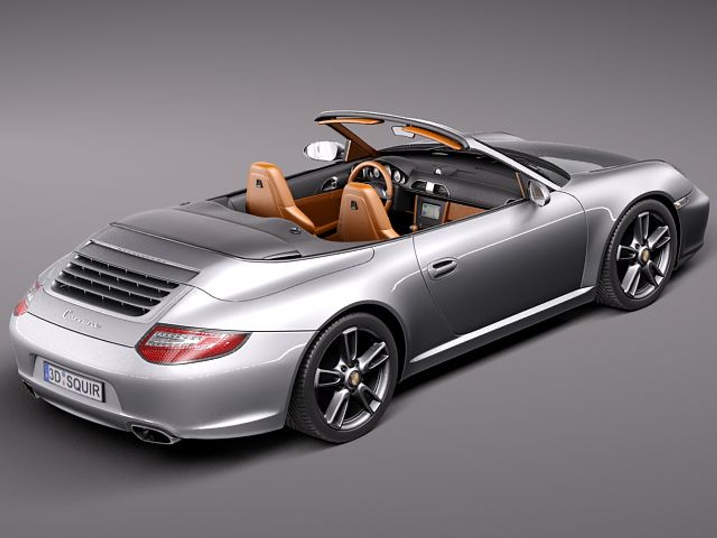 3d porsche 911 carrera 997 model