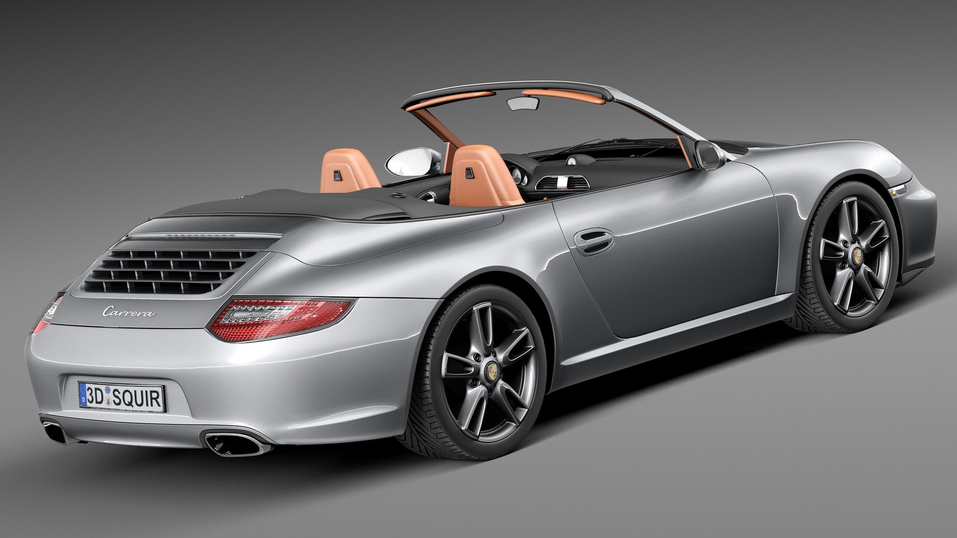 3d Porsche 911 Carrera 997 Model