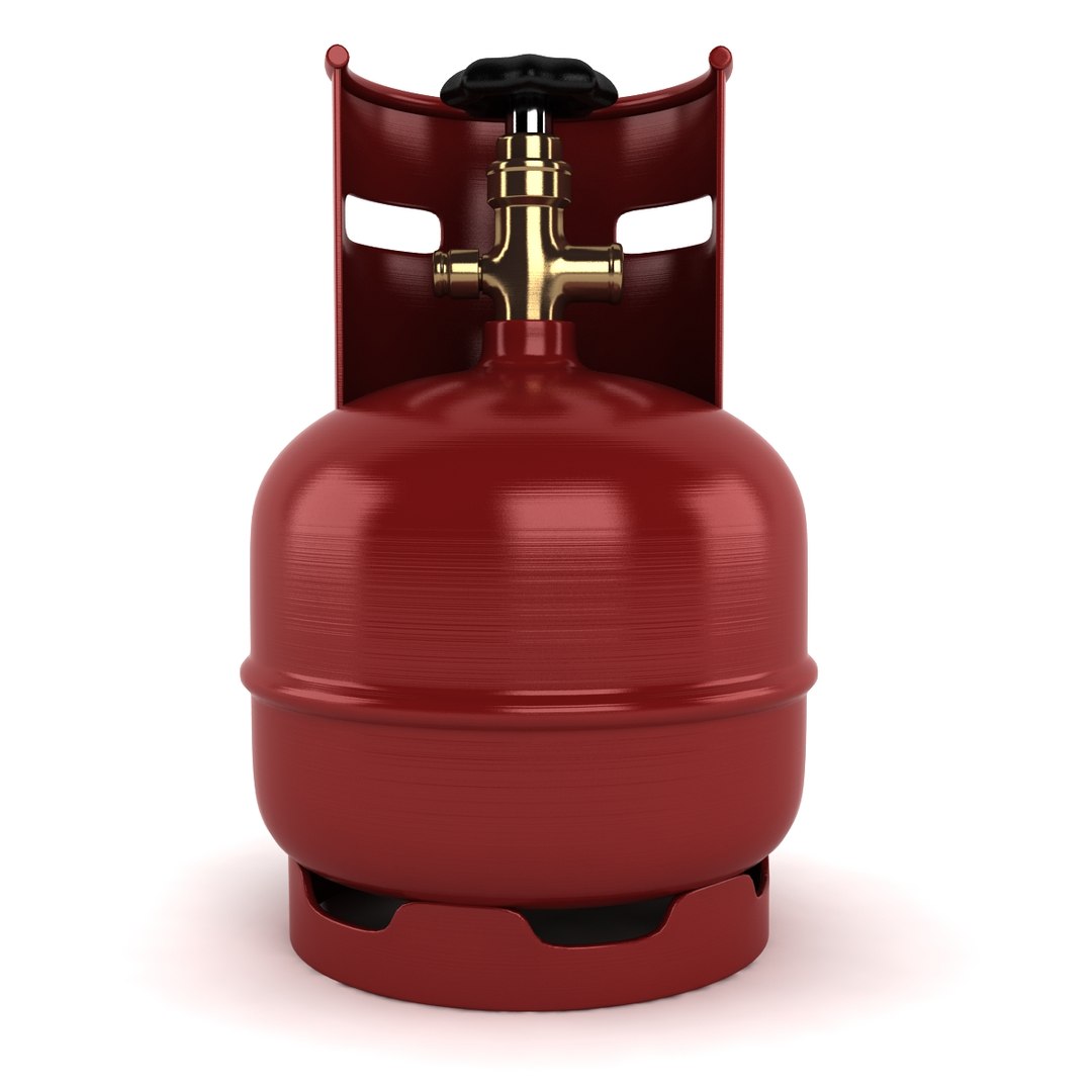 Gas Cylinder 3d 3ds