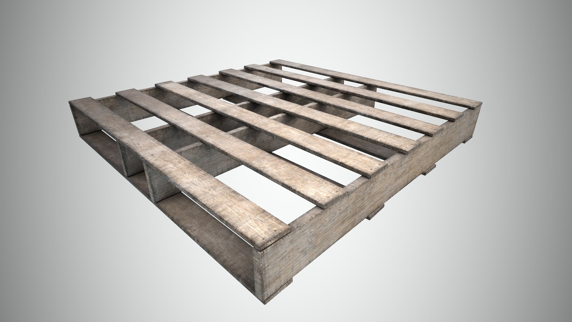 Wood Pallet Model - TurboSquid 2157965