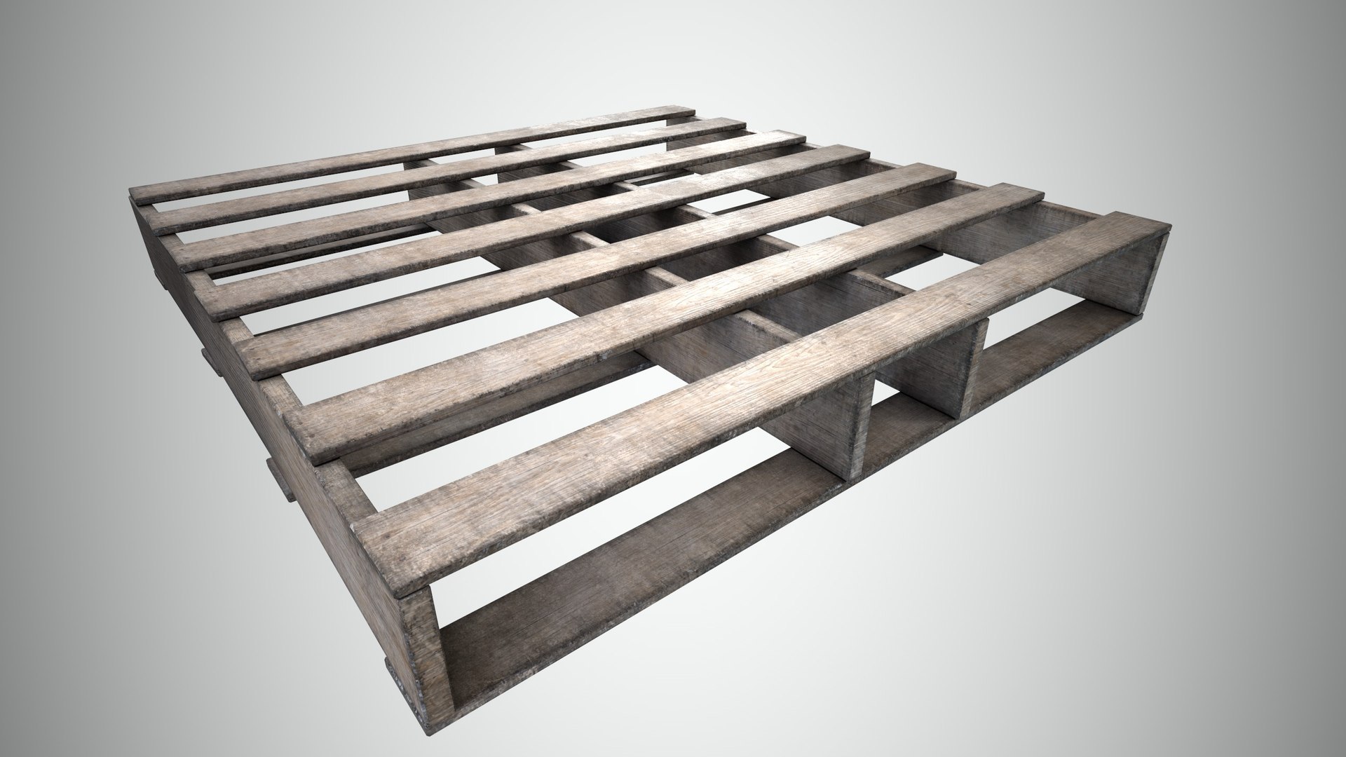 Wood Pallet Model - TurboSquid 2157965