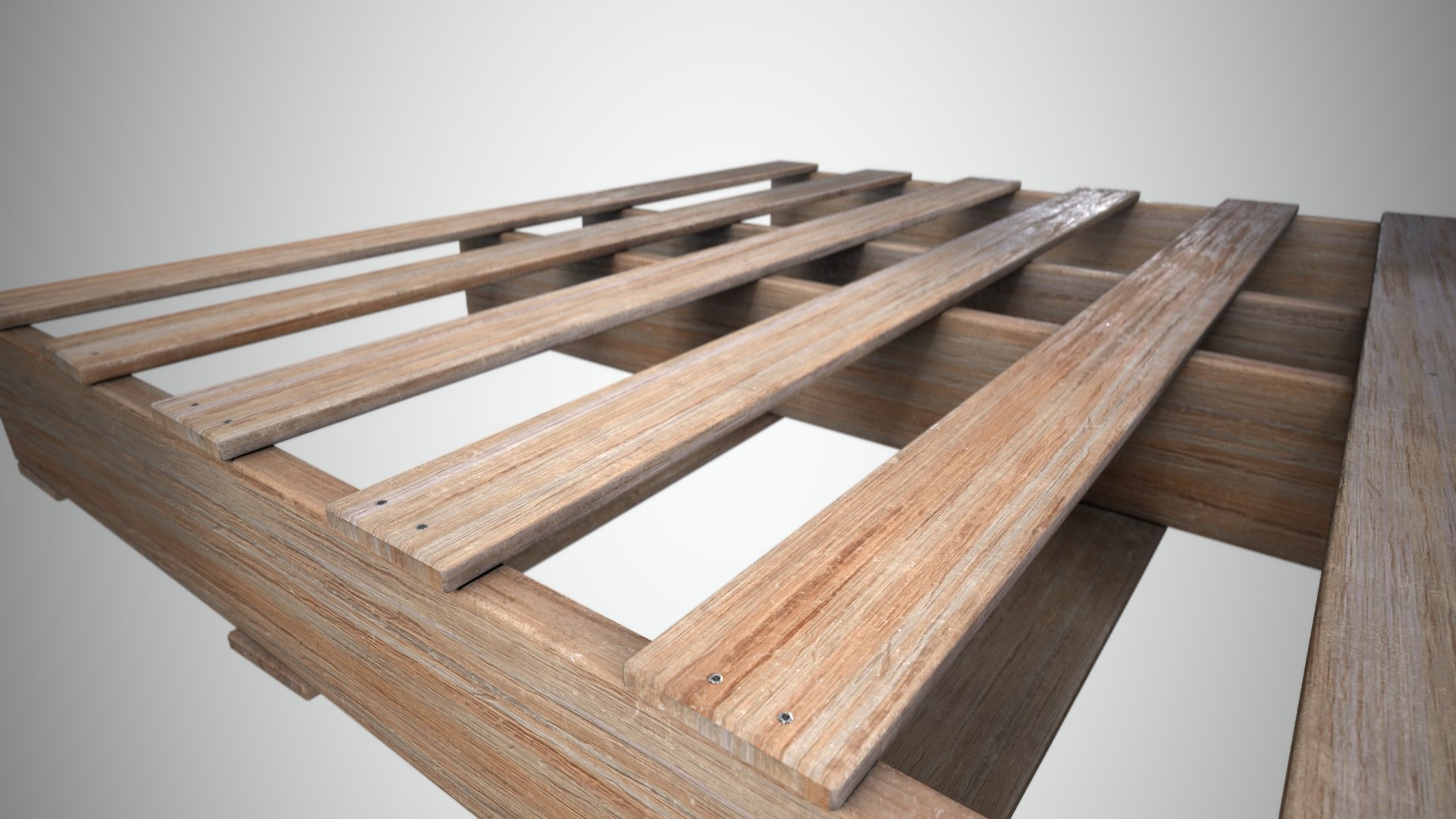 Wood Pallet Model - TurboSquid 2157965