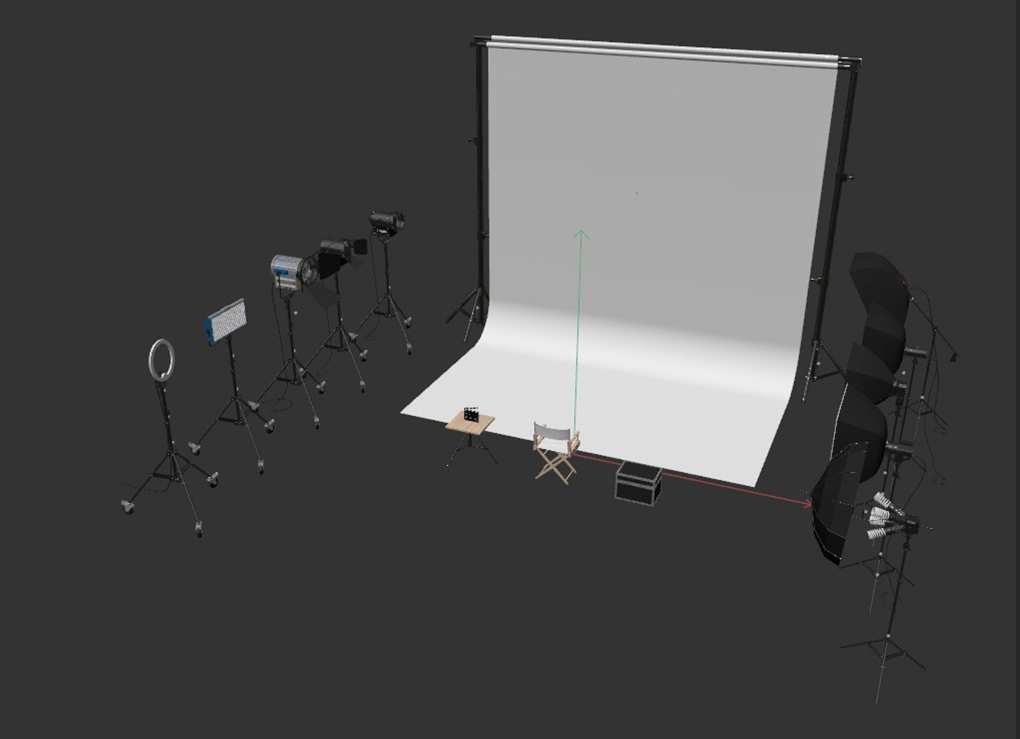 Studio Photography Lighting Models 3D model - TurboSquid 2083798