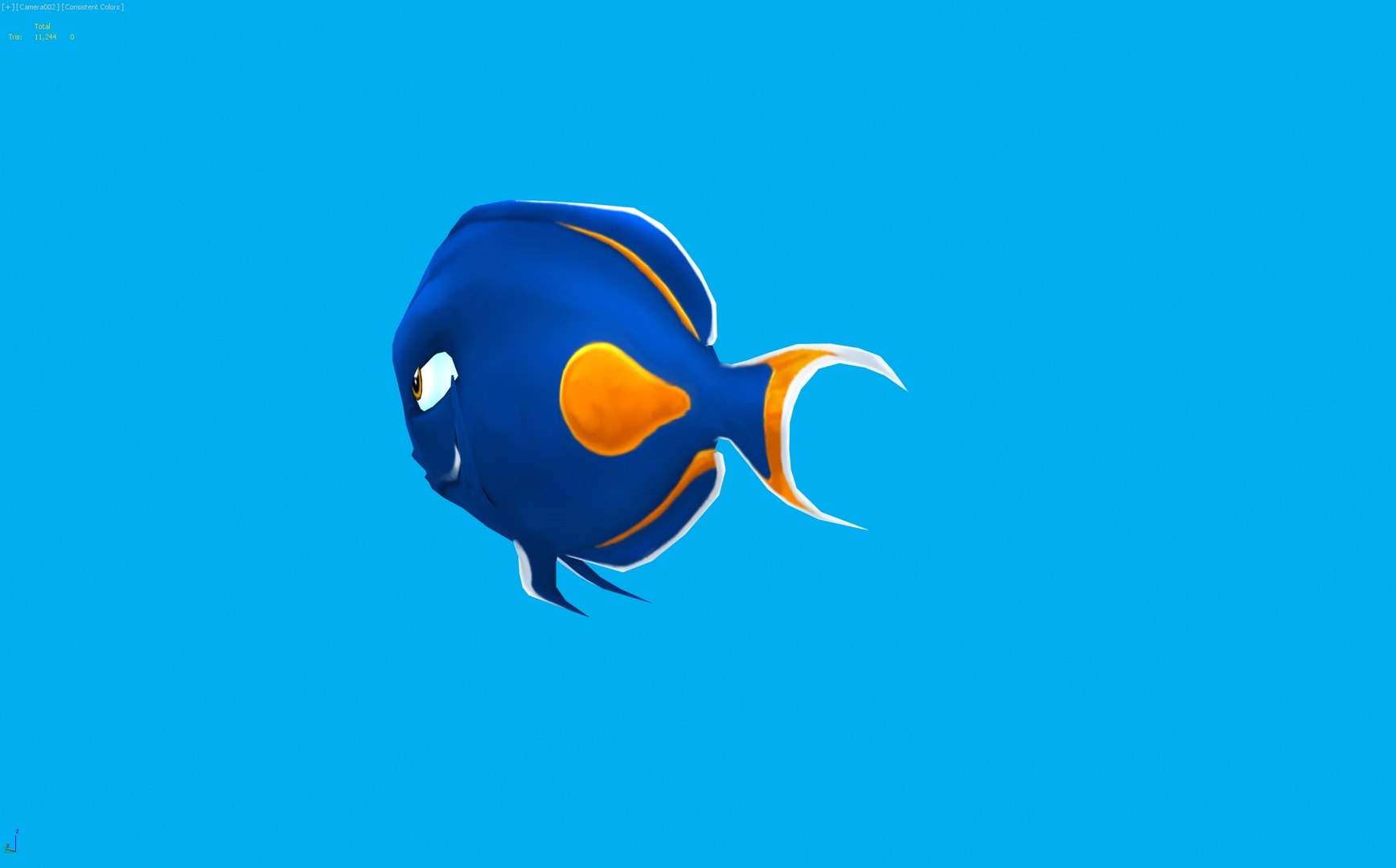 3d cartoon fish pack