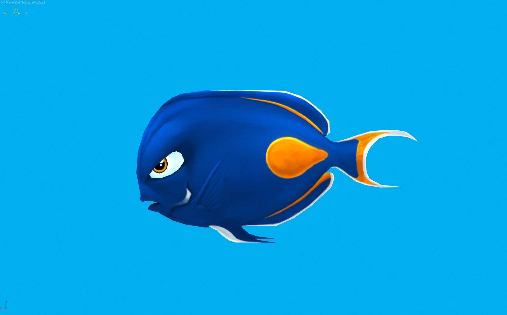 3d cartoon fish pack