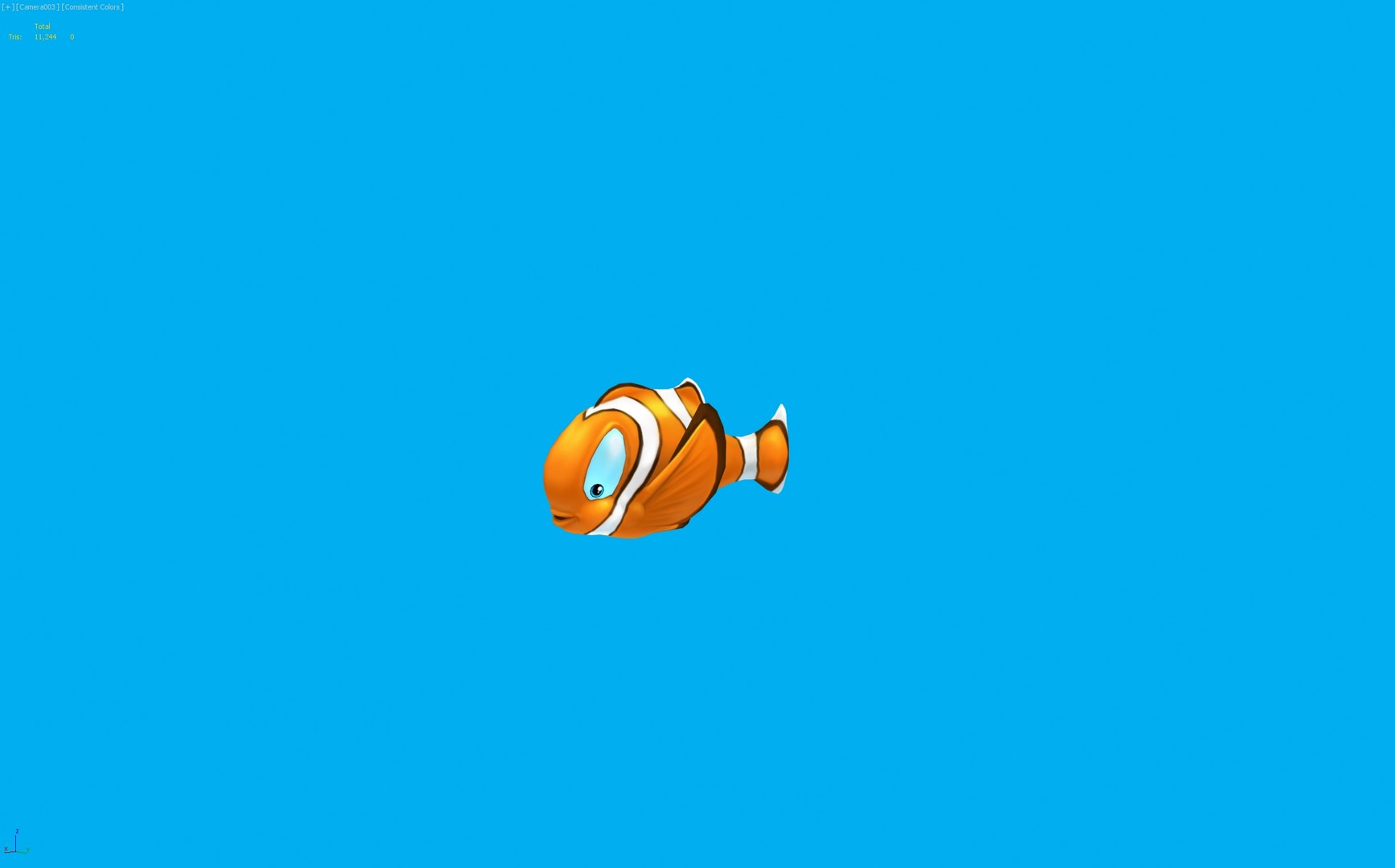 3d cartoon fish pack