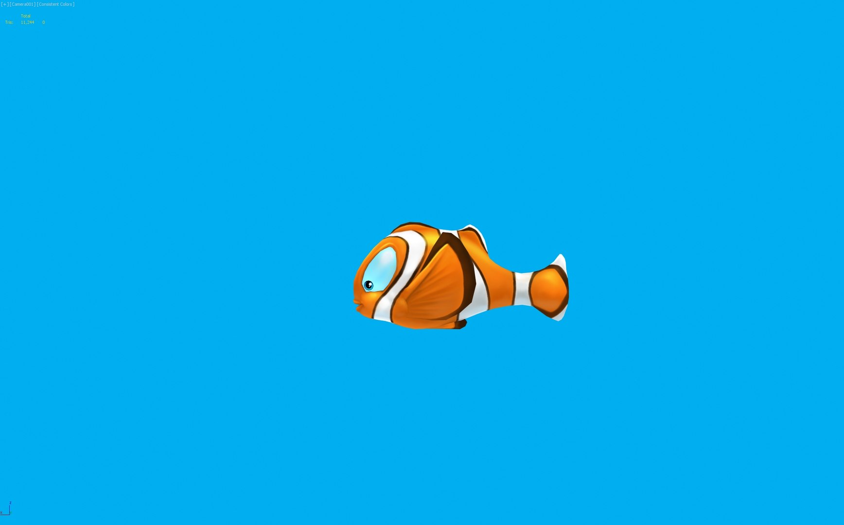 3d cartoon fish pack