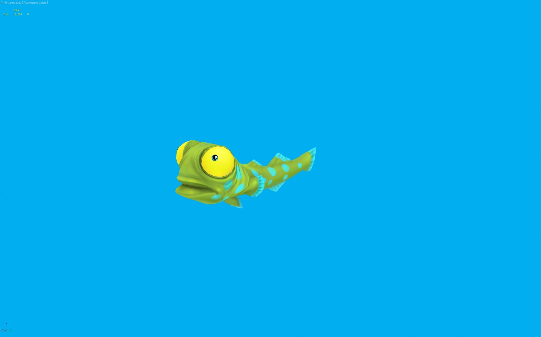3d cartoon fish pack