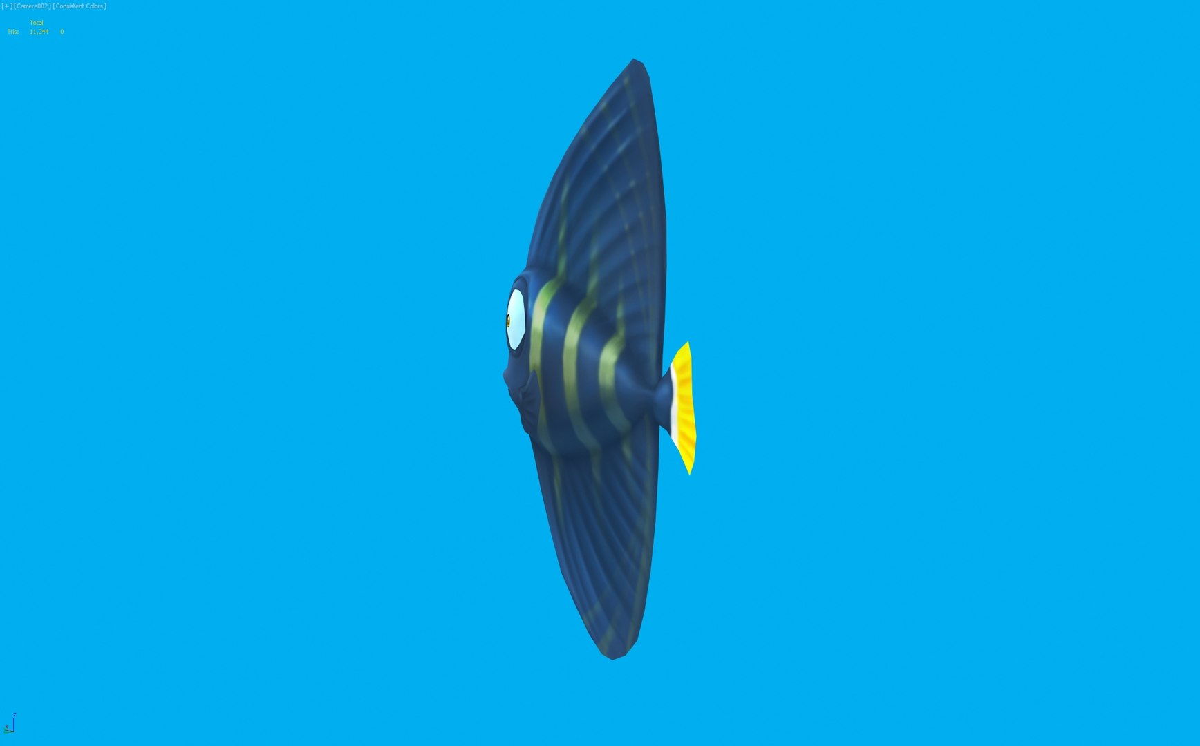 3d cartoon fish pack