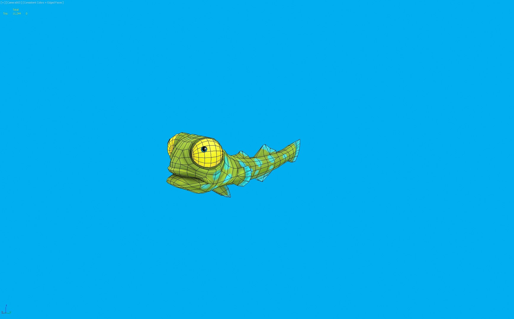 3d cartoon fish pack