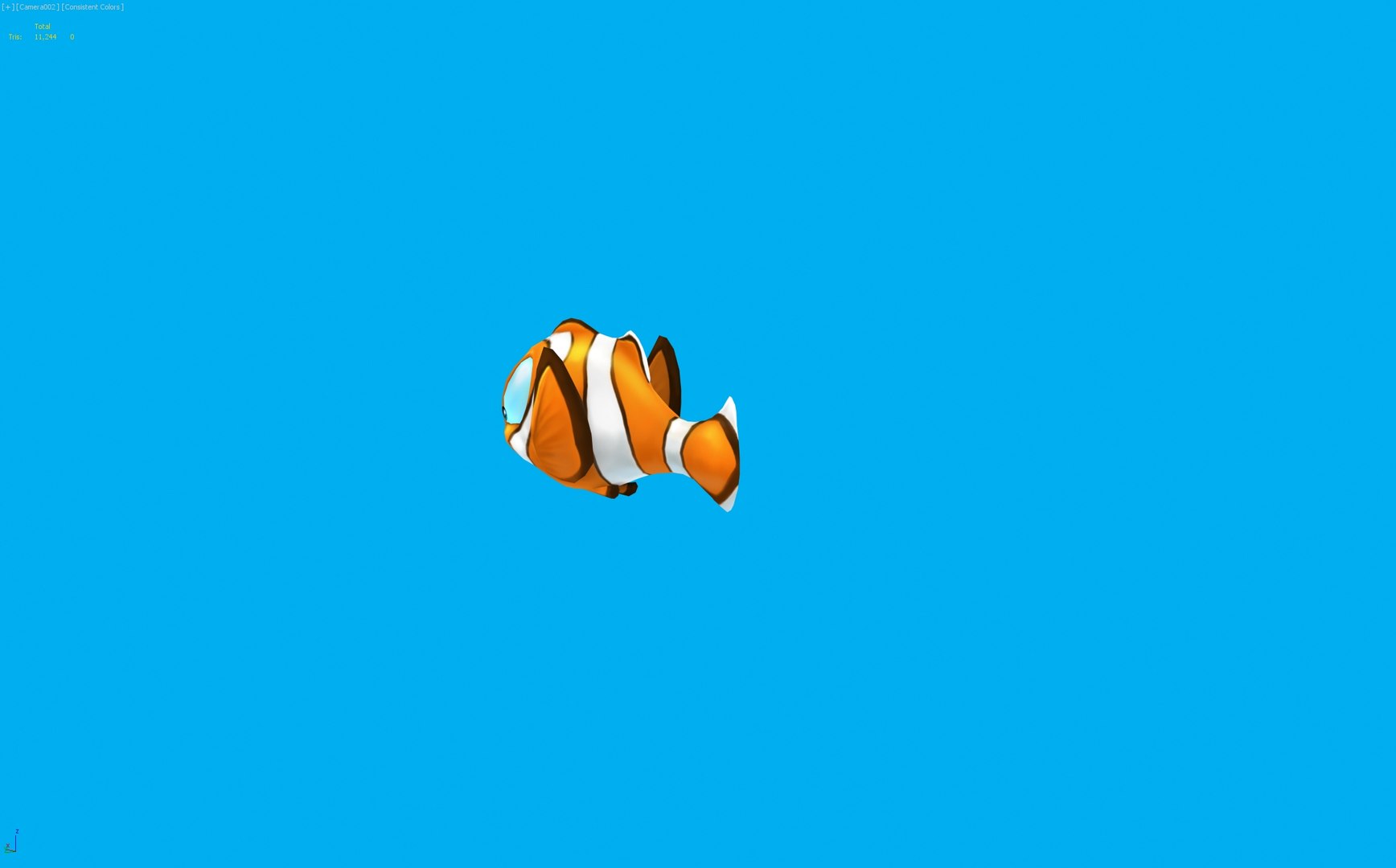 3d cartoon fish pack
