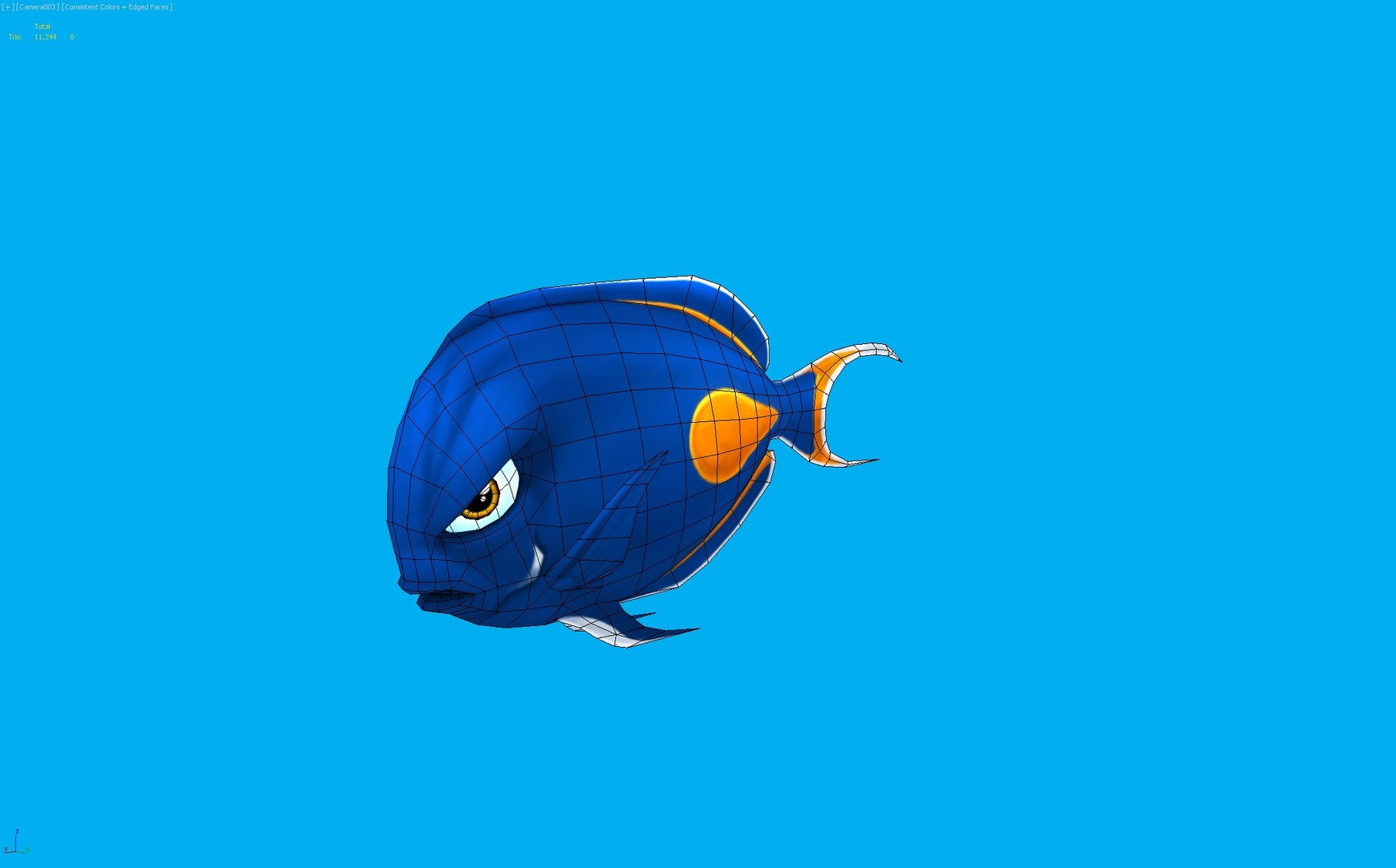 3d cartoon fish pack