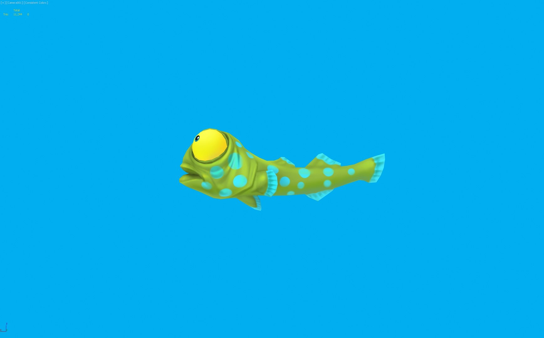 3d cartoon fish pack