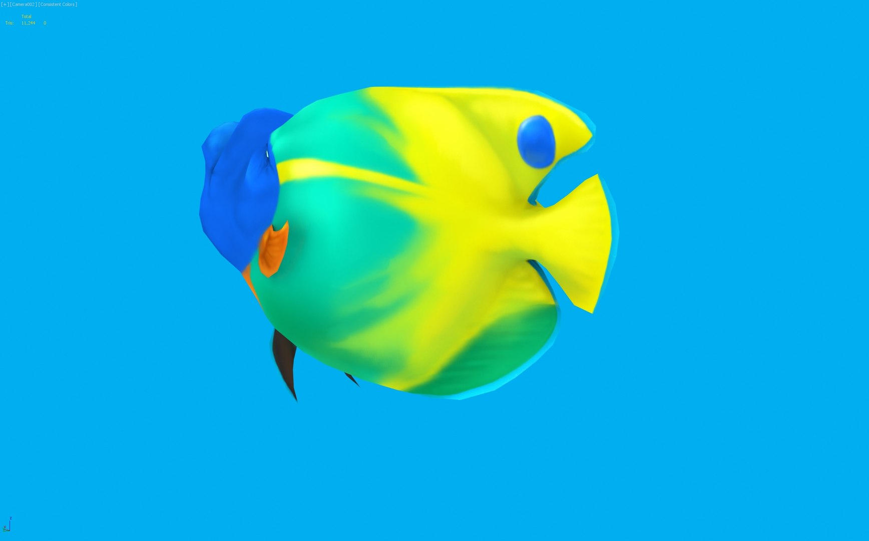 3d cartoon fish pack