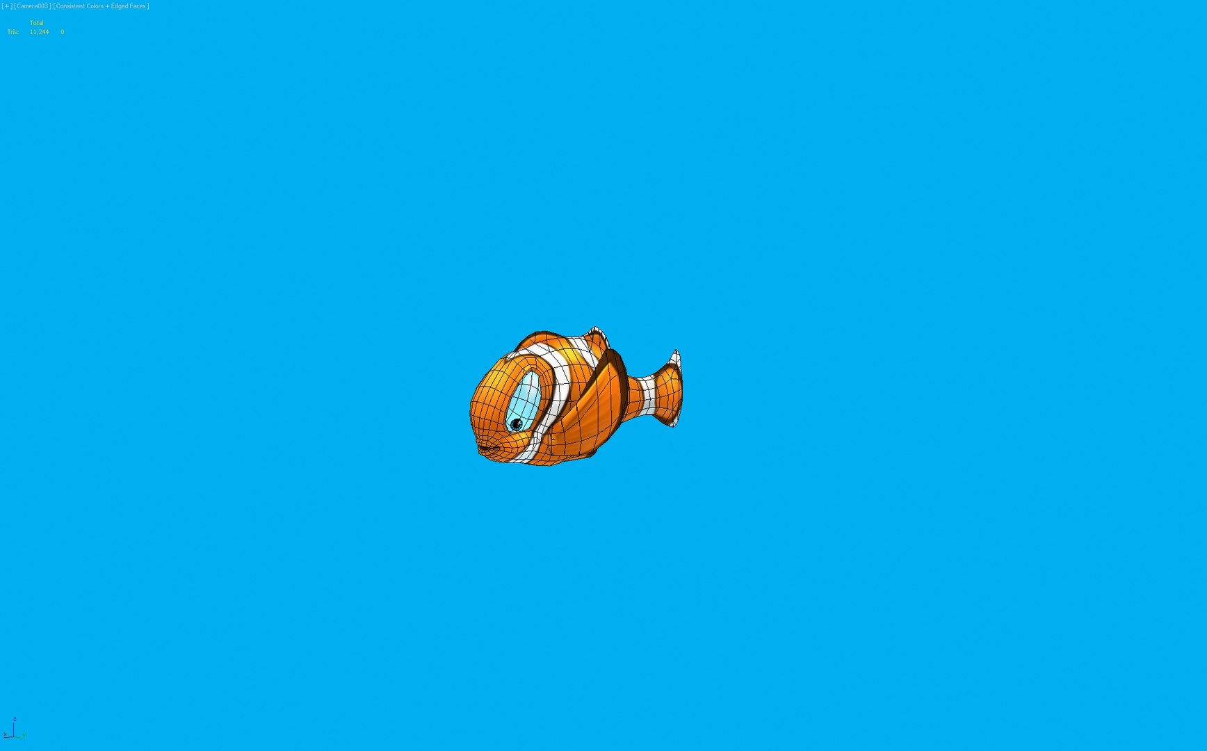 3d cartoon fish pack
