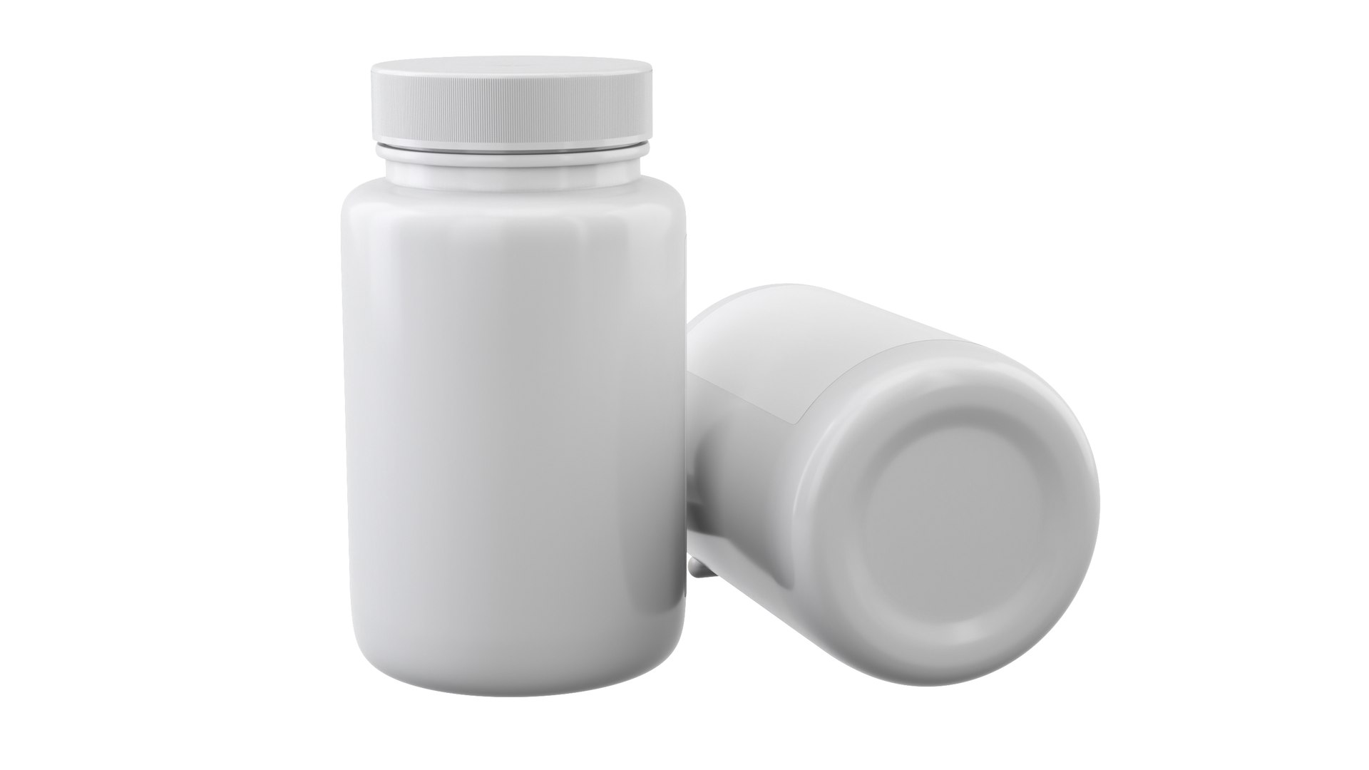 Medicine Bottle with Pills 3D model - TurboSquid 2151600