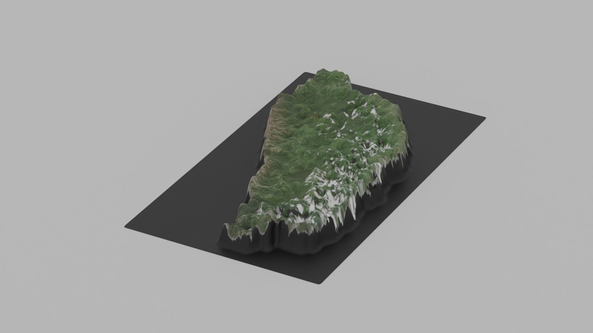 3D Dominica Map Country Model - TurboSquid 2075793
