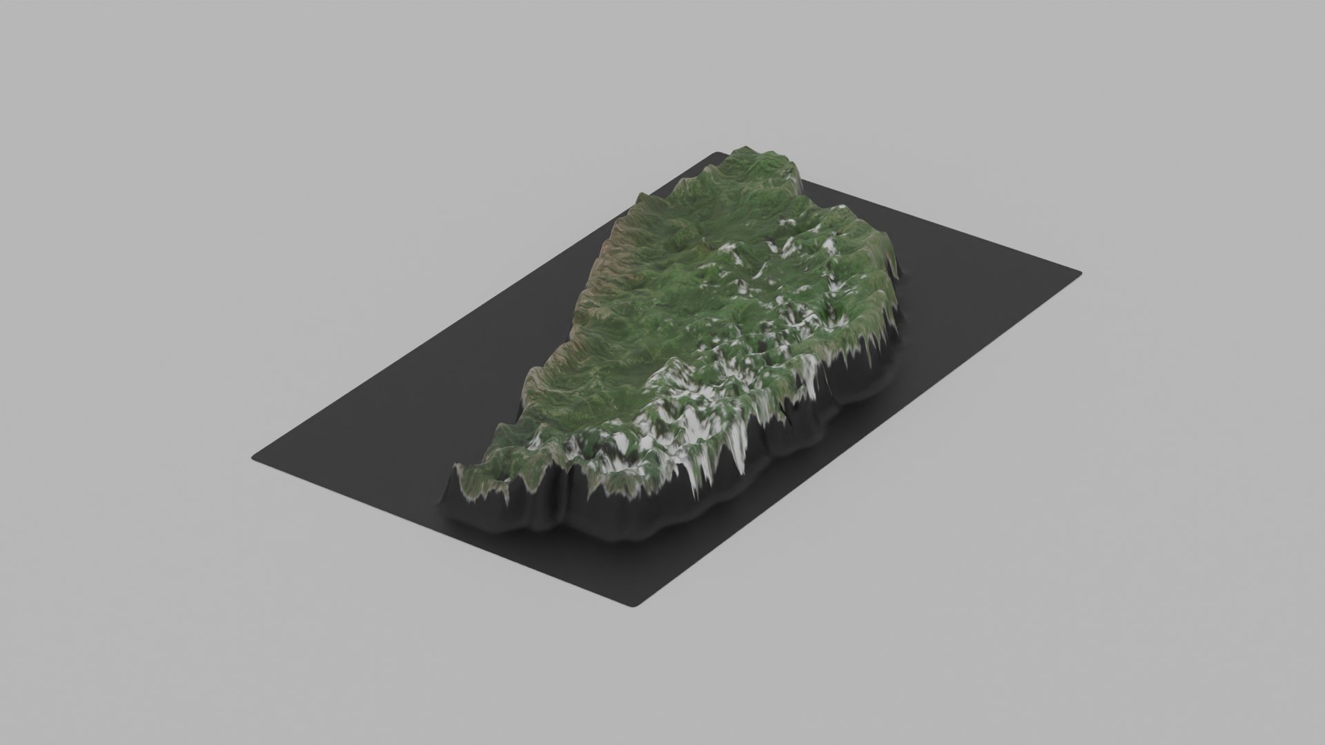 3D Dominica Map Country Model - TurboSquid 2075793