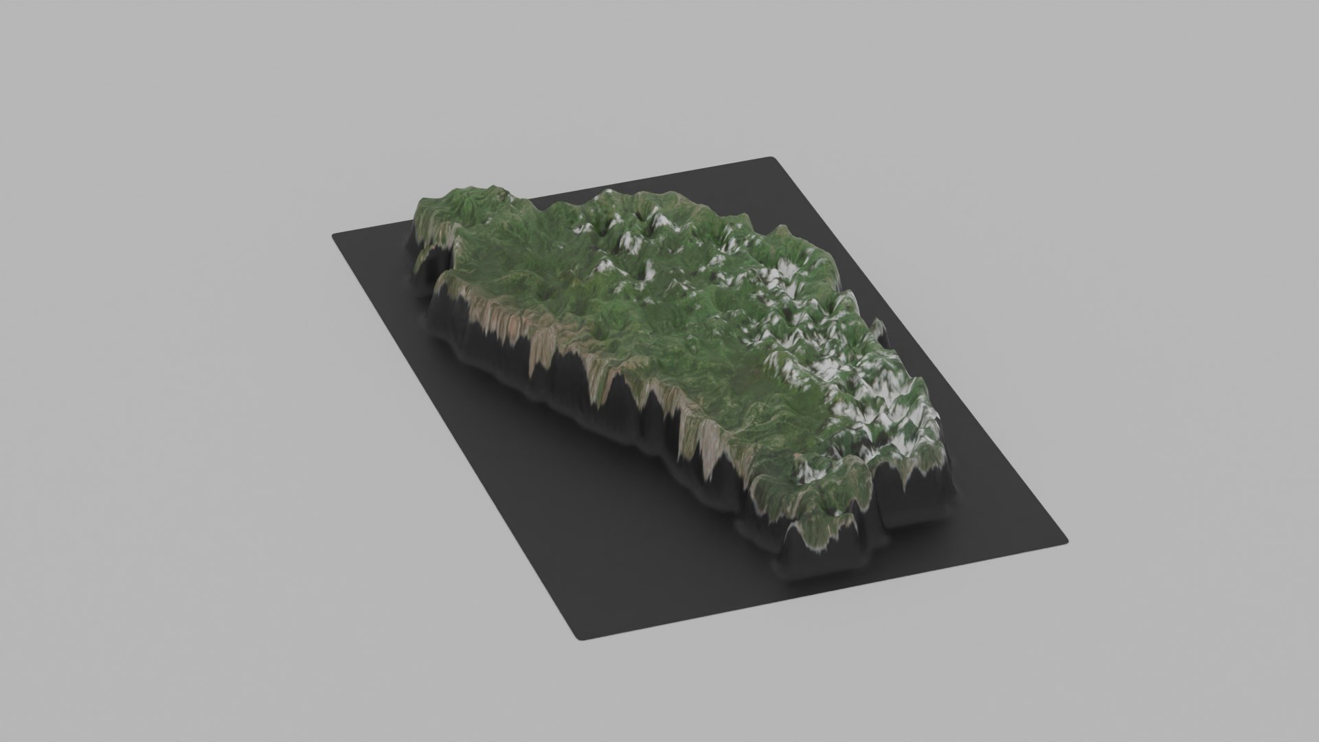 3D Dominica Map Country Model - TurboSquid 2075793