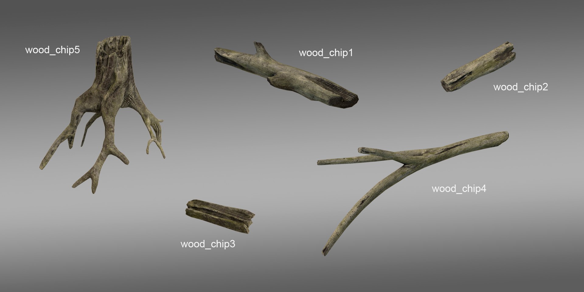 Wood Old Broken Tree 3D Model - TurboSquid 1317890