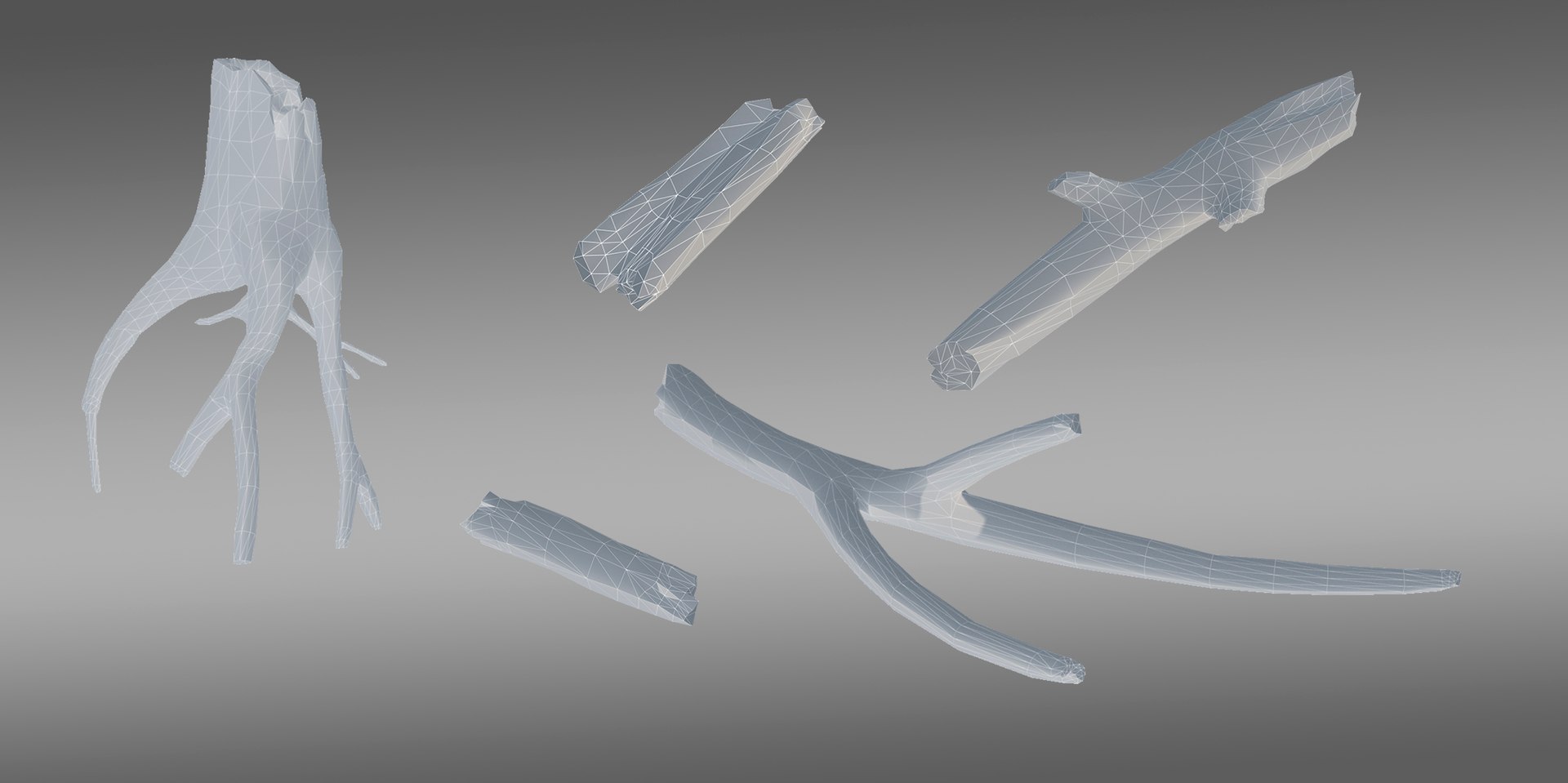 Wood Old Broken Tree 3D Model - TurboSquid 1317890