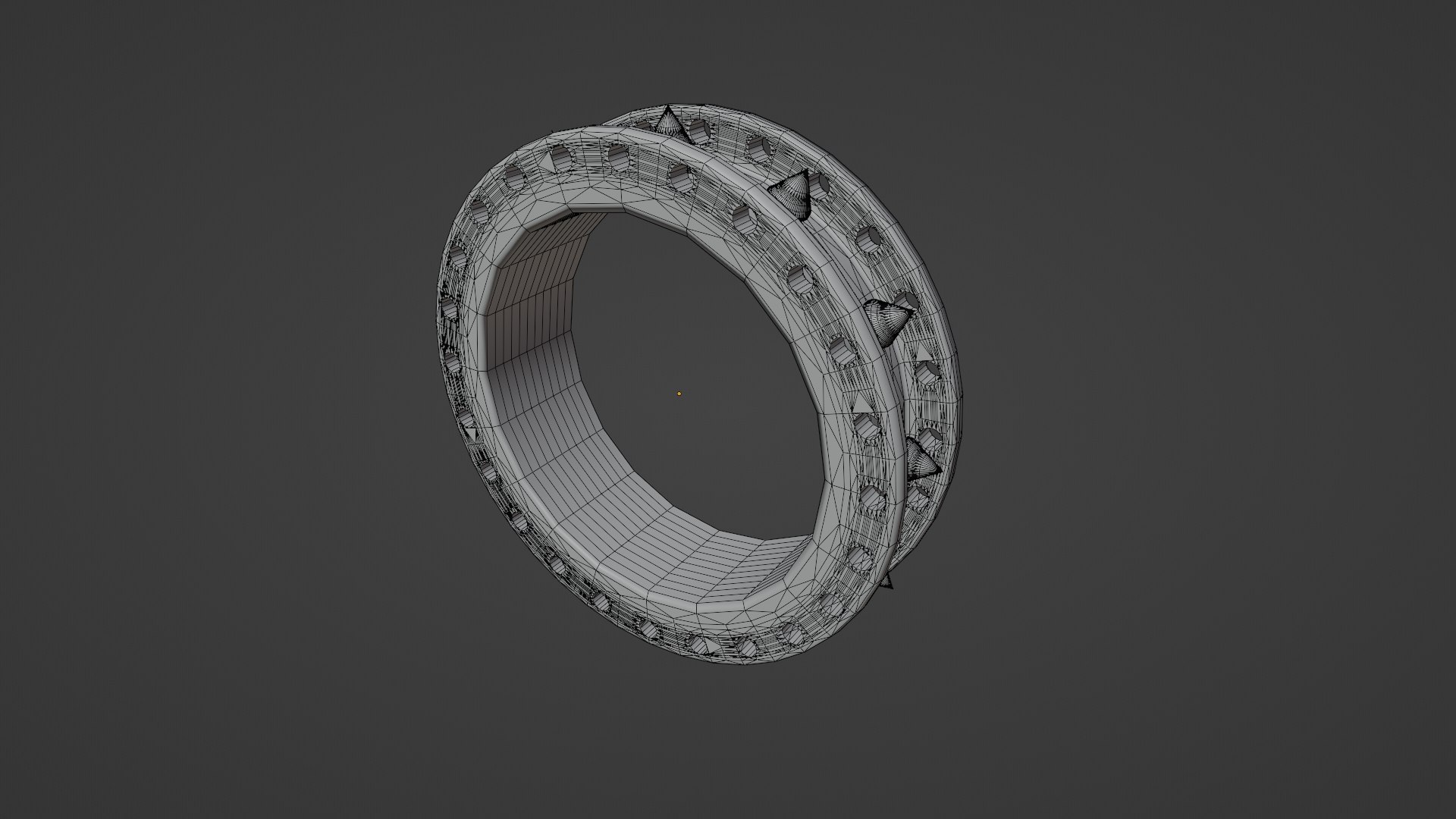 Punk Spike Ring Model - TurboSquid 2084442